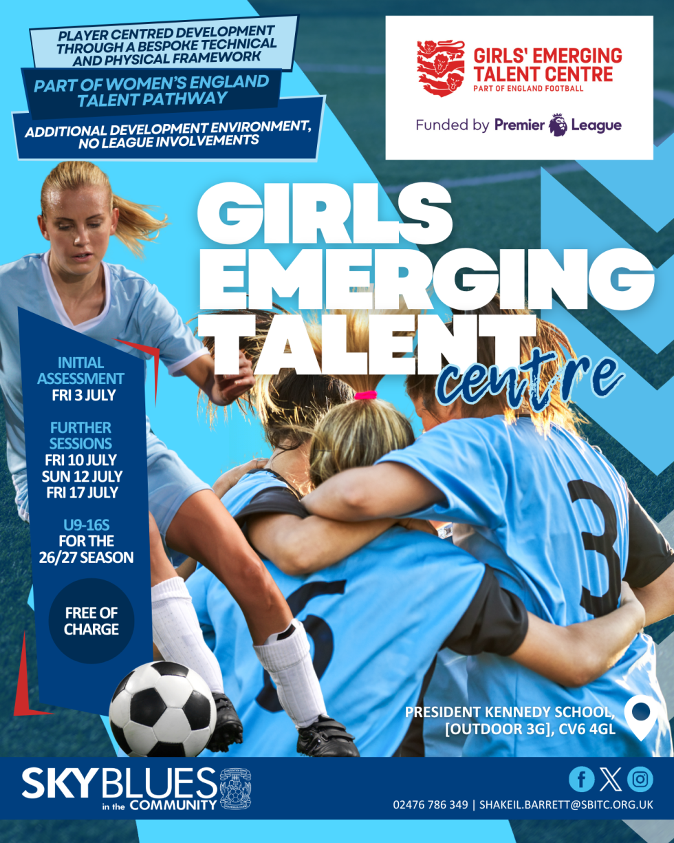 Sky Blues in The Community Launch Girls ETC Trials - Sky Blues in the ...